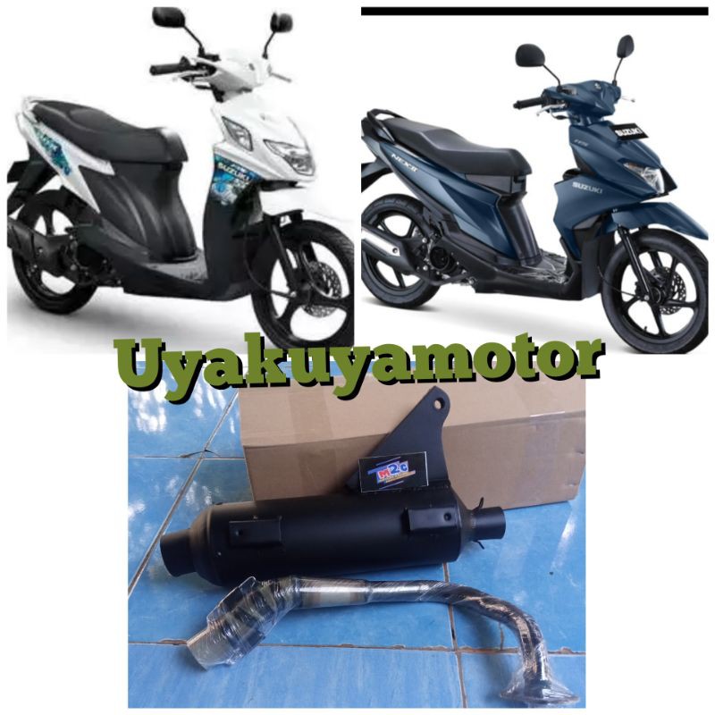 Jual knalpot bobokan suzuki nex 1 dan nex 2 model tsugi galvanis ...