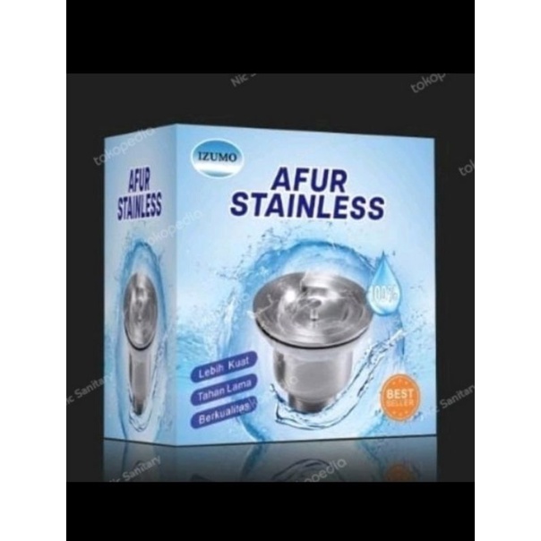 Jual Afur avur bak cuci piring stainless izumo 11/2 inch Afur bcp ...