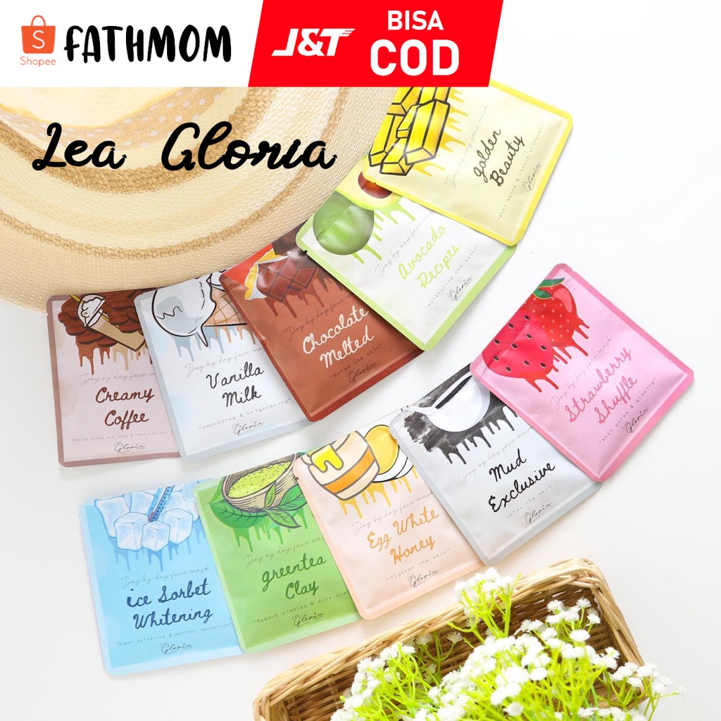 Jual Masker Lea Gloria 20gr (READY LANGSUNG KIRIM) | Shopee Indonesia