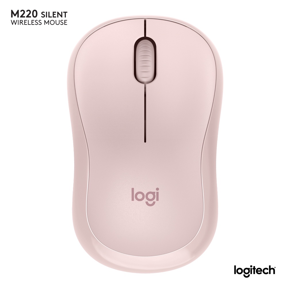 Jual Logitech M220 Mouse Wireless Silent Click | Shopee Indonesia