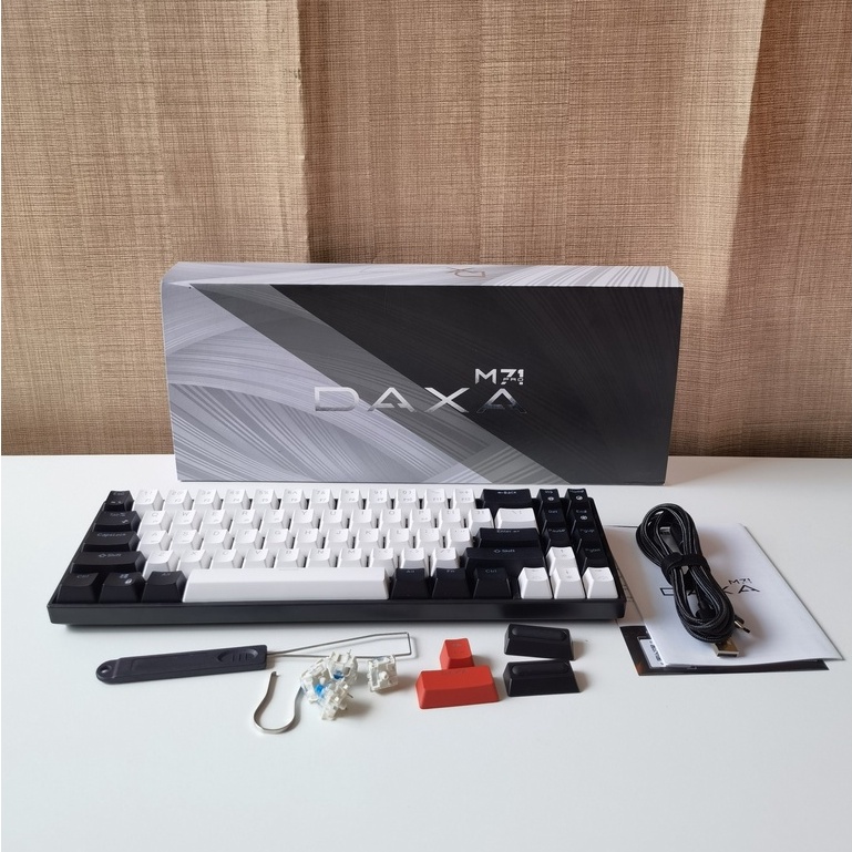 Jual Rexus Daxa Wireless Mechanical Gaming Keyboard M71 Pro Hitam ...