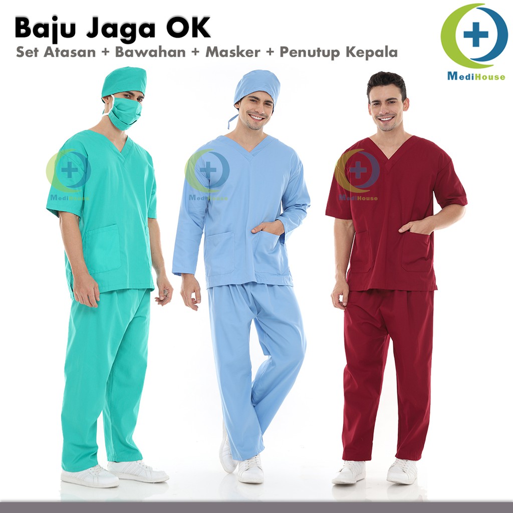 Jual BAJU OK SET BAJU SERAGAM OKA BAJU JAGA OPERASI UNISEX S M L XL ...