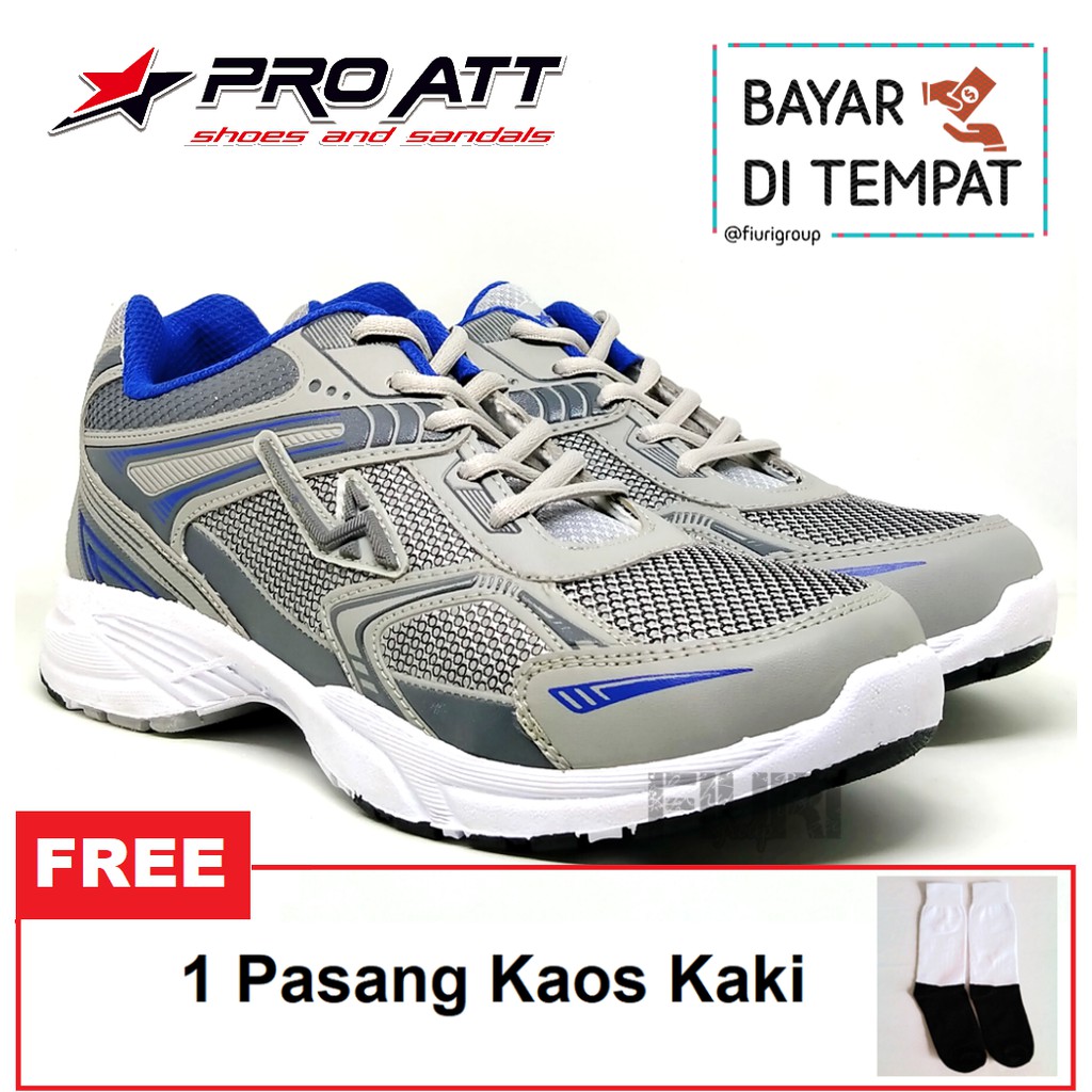 Jual FIURI - Pro ATT Original - MC 52 ABU BIRU MERAH 39-43 - Sepatu Kets Pria - - Sepatu ...