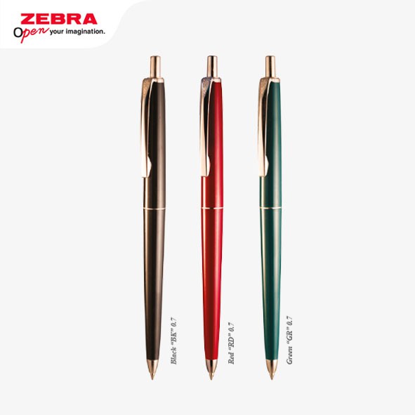 Jual ZEBRA Masterpen Pulpen Pena 0.7mm Retractable Ballpoint Pen ...