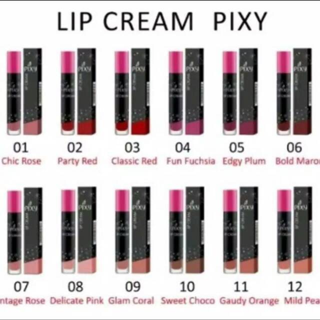Jual Pixy Lipcream NEW PACKAGING!! | Shopee Indonesia