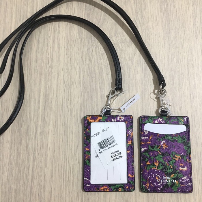 Jual Name Tag Coach ID Lanyard | Shopee Indonesia