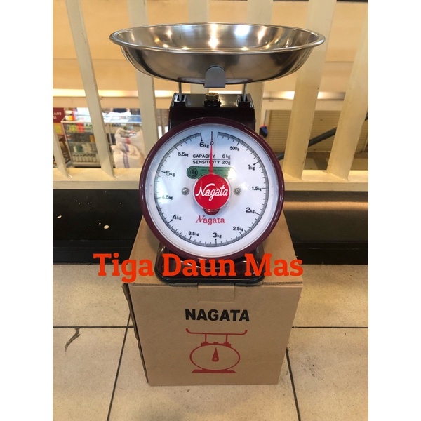 Jual Timbangan Jarum Nagata B2R 6 Kg / Timbangan Duduk Jarum Nagata 6 Kg | Shopee Indonesia