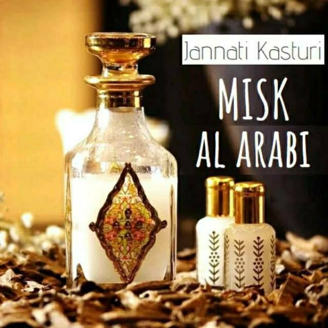 Jual Minyak Kasturi putih (White Misk) Misk Al Arabi non alkohol untuk ...