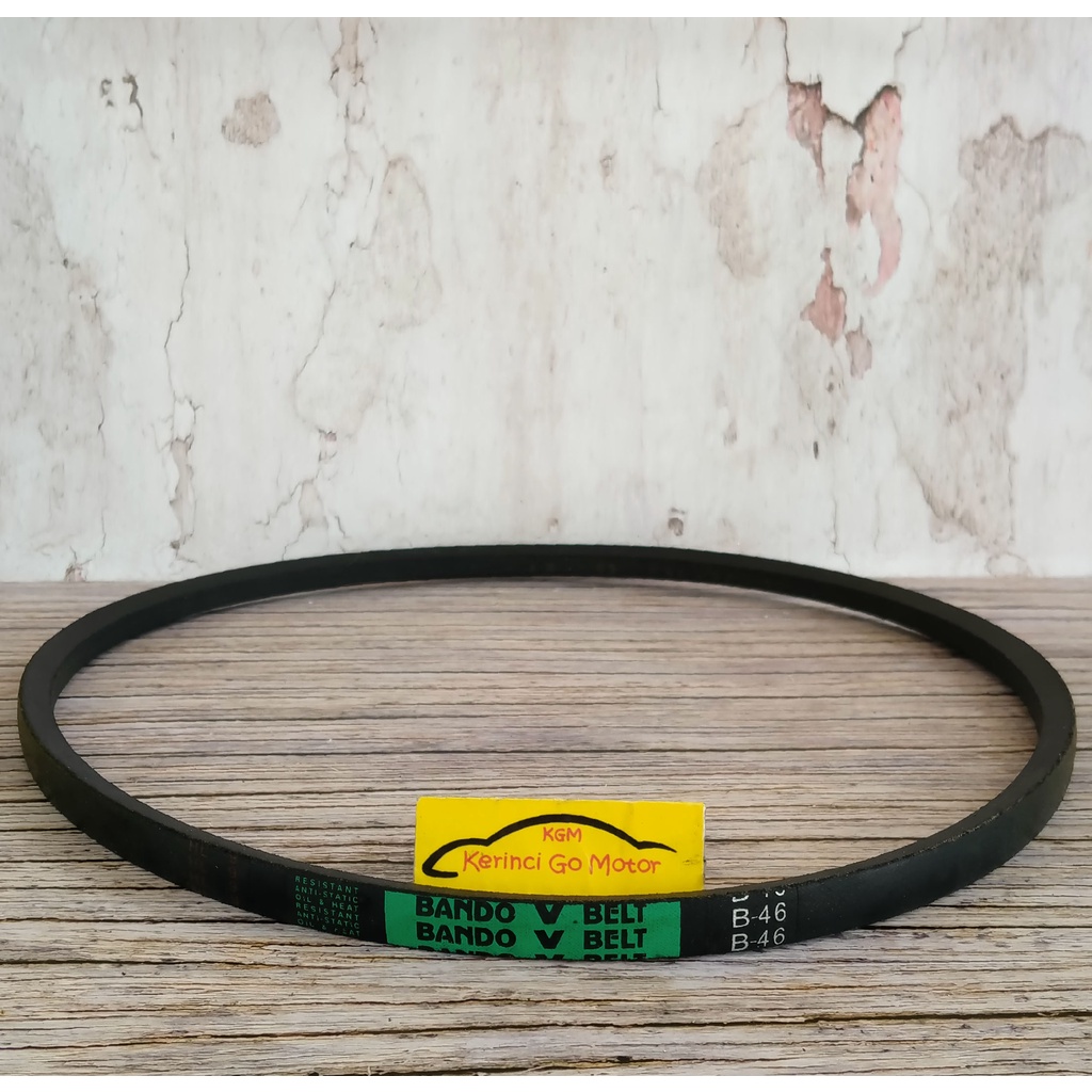 Jual Bando Van Belt B-46 V Belt Tali Kipas B46 Fan Belt Vanbelt Polos | Shopee Indonesia