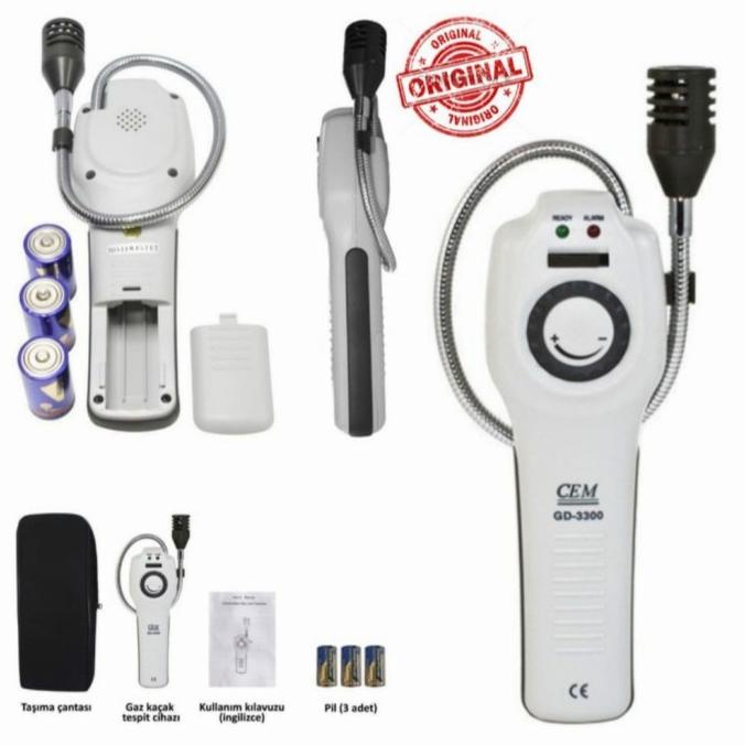 Jual Gas Detector Cem Gd 3300 Combustible Gas Leak Detector | Shopee ...