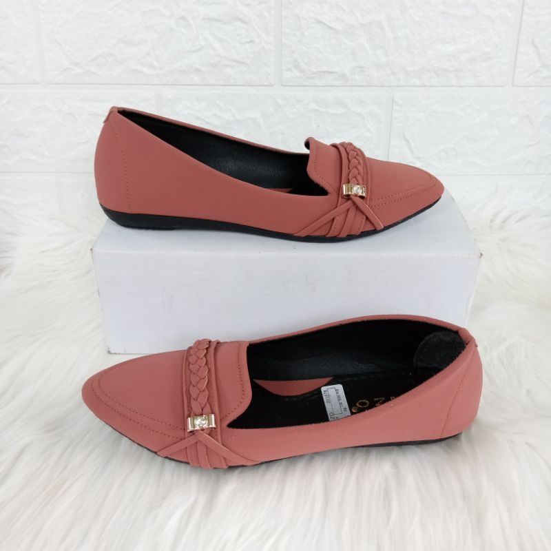 Jual Sepatu Balet Wanita Sepatu Wanita Terbaru Flat Shoes Wanita Dewasa ...