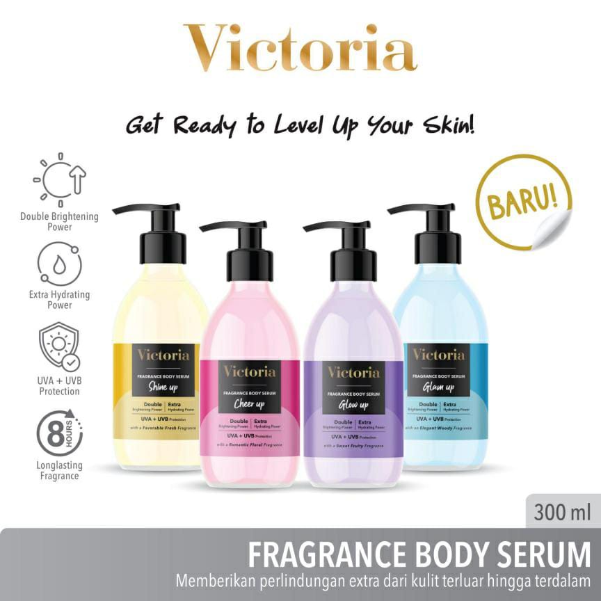 Jual Victoria Fragrance Body Serum 300ml | Shopee Indonesia