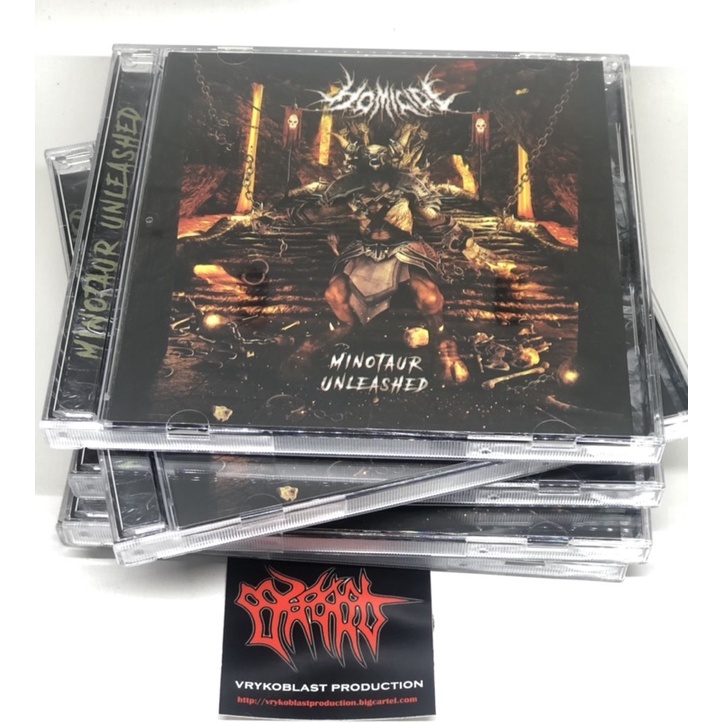 Jual CD Audio - Homicide - Minotaur Unleashed - Bangladesh Old School ...