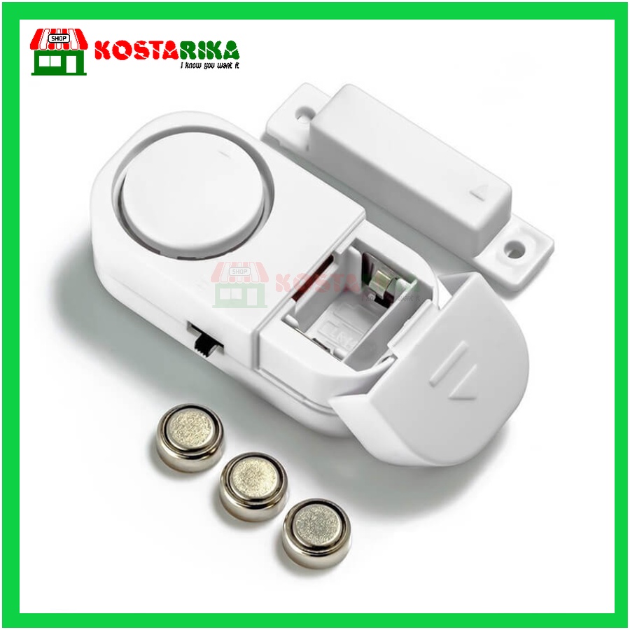 Jual Alarm pintu jendela tempel anti maling simple Dan Praktis | Shopee ...