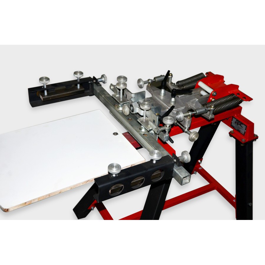 Jual Meja Sablon Kaos Single Rotary Micro Register | Shopee Indonesia