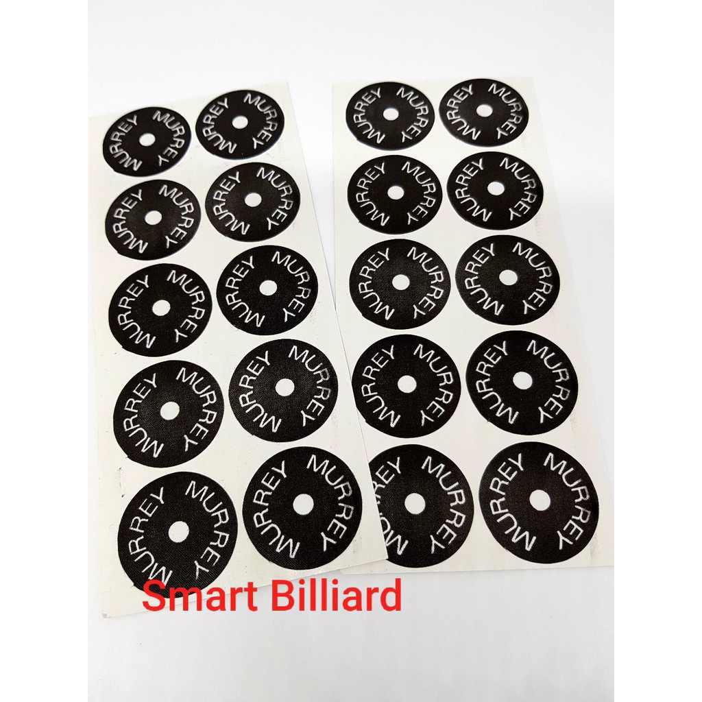 Jual Tanda Spot Murrey 1 lembar isi 10 titik - Black Sticker Table ...