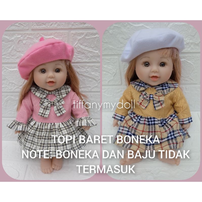 Jual Topi Baret model korea untuk boneka (Boneka dan baju tidak ...