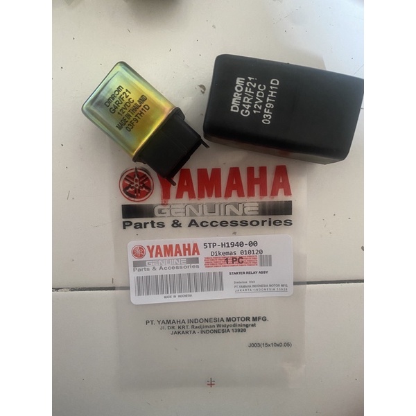 Jual Swit Switch Bendik Bendit Relay Starter Stater Yamaha Mio Fino 115 ...