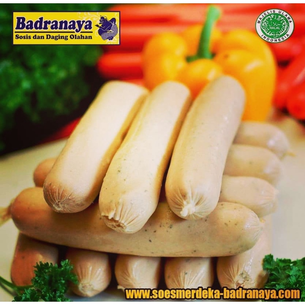 Jual READY JAKARTA 05 JUL 2025 - SOSIS BRATWURST 1 KG BADRANAYA BANDUNG ...