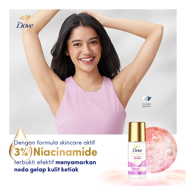 Jual Dove Deodorant Serum Roll On 3% Niacinamide + 10x Collagen, Cerahkan dan Jaga Regenerasi ...