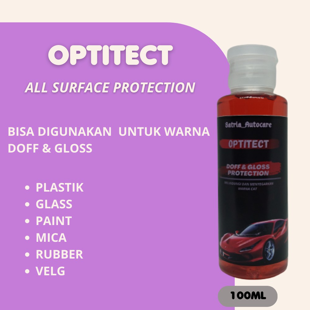 Jual Optitect All Surface Protection Pengkilap Body Motor Mobil By ...