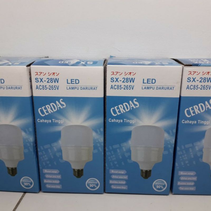 Jual Lampu Bohlam Emergency LED SX-28W | Shopee Indonesia