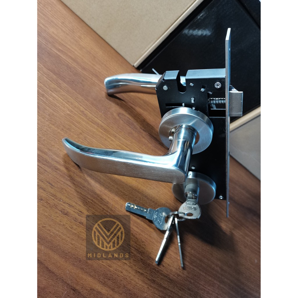 Jual Paket Kunci Pintu Pisah Stainless /Gagang Pisah/Handle Roses Stainless/Kunci Pintu Kamar ...