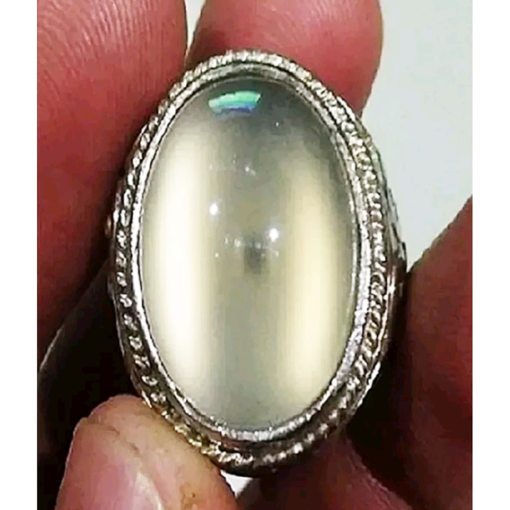 Jual OBI PUTIH batu akik natural bacan obi putih super size jumbo 28mm ...