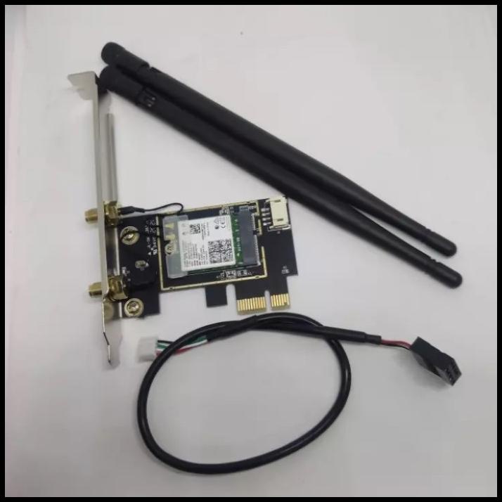 Jual Intel Wifi 6E Ax210 Pci Express Pcie Pci-E Dual Band Ac Ax 6 Ax200 ...
