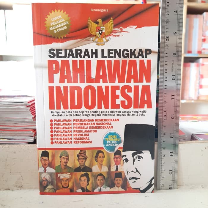 Jual Buku Sejarah Lengkap Pahlawan Indonesia Sandro Jaya Tegak | Shopee Indonesia