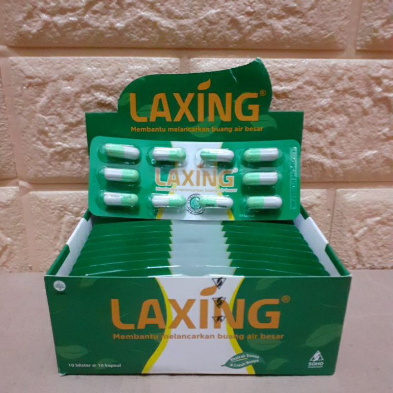 Jual Laxing (per-strip) isi 10 kapsul | Shopee Indonesia