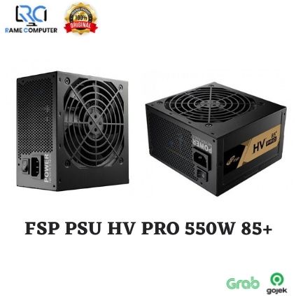 Jual FSP HV PRO 550W 85+ FSP PSU 550W FSP PSU HV PRO 550 WATT | Shopee ...