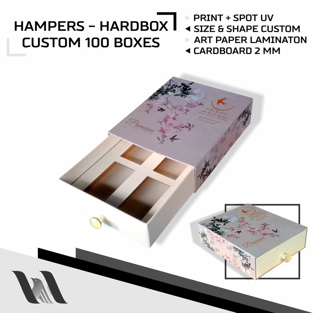 Jual HAMPERS GIFT BOX - HARDBOX - HARD COVER YEARBOOK - CUSTOM PRINTING ...