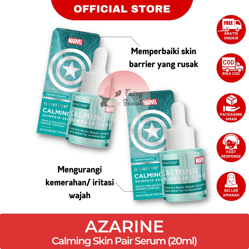 Jual Azarine Calming Skin Pair Serum 20ml | Shopee Indonesia