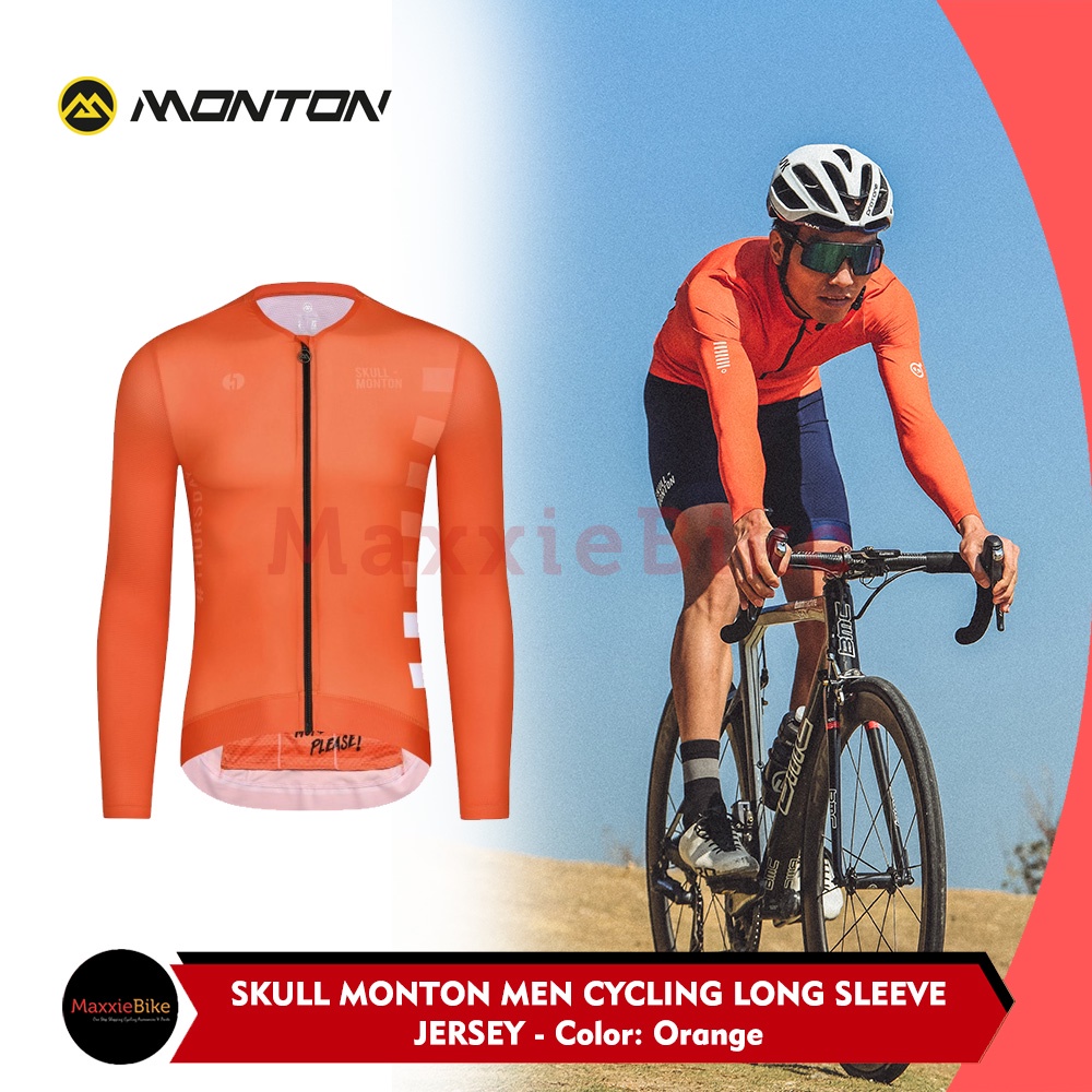 Jual Skull Monton Baju Jersey Sepeda Pria Lengan Panjang Thursday II ...