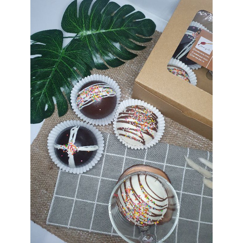 Jual Choco Bombs Big / Hot Chocolate bombs / Cocoa Bombs / Choco bombs ...