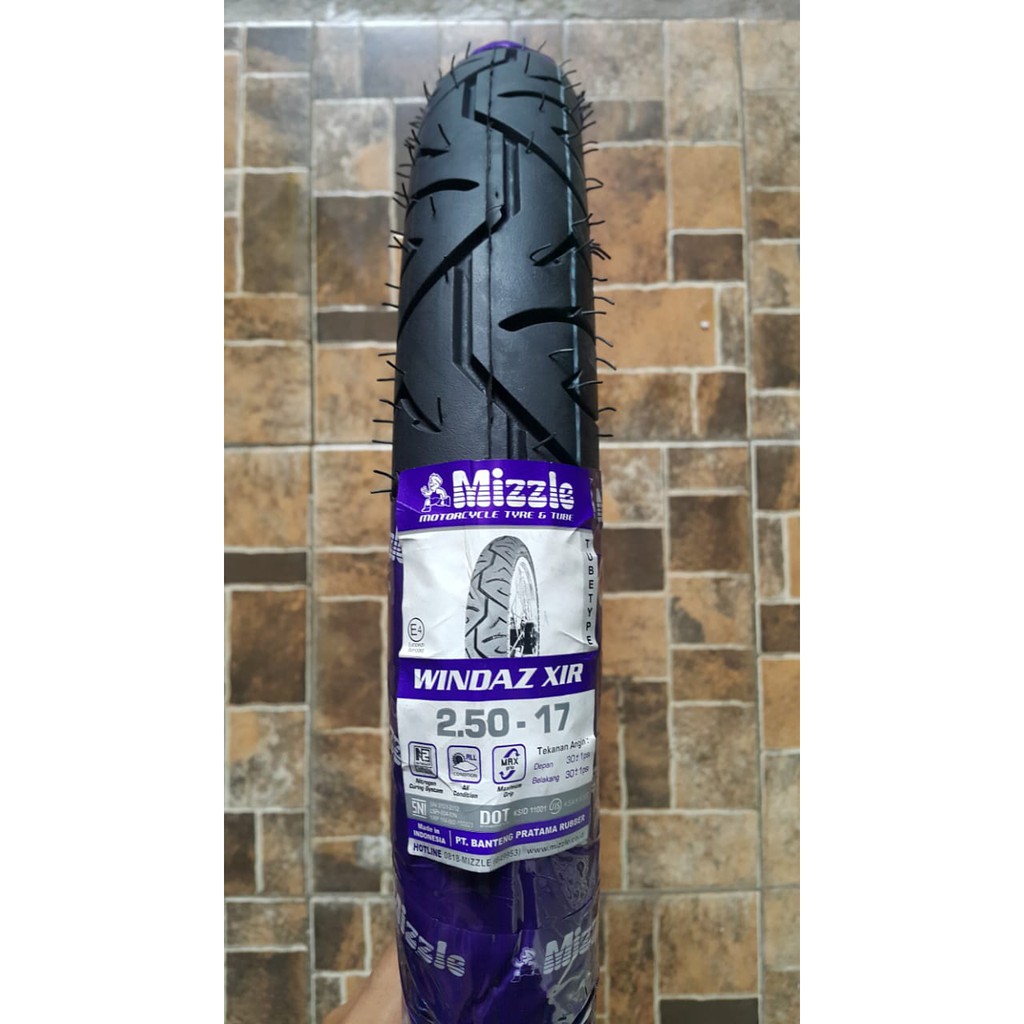 Jual BAN LUAR MIZZLE 250 17 WINDAZ XIR TUBE TYPE | Shopee Indonesia