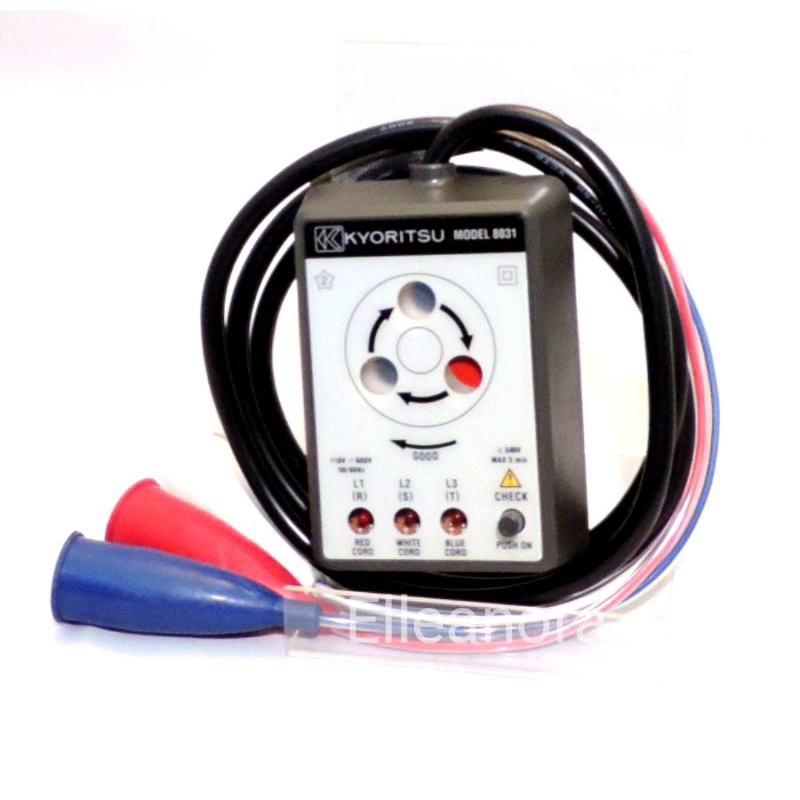 Jual Phase Indicator With Open Phase Checker Kyoritsu 8031 Original ...