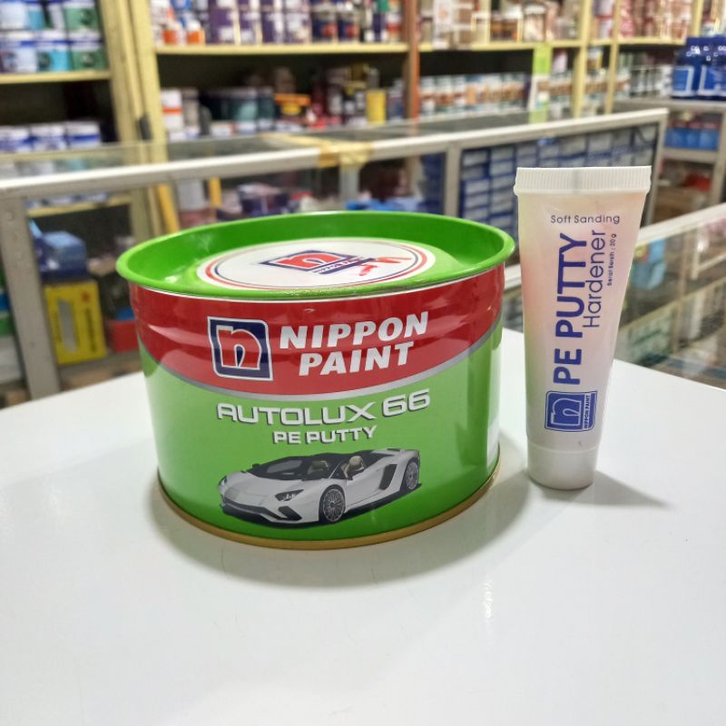 Jual Dempul Besi Autolux 66 Nippon Paint 1 Kg | Shopee Indonesia