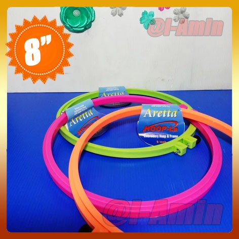 Jual HOOP/Pembidang/Bidangan Sulam ukuran 8 Inch | Shopee Indonesia