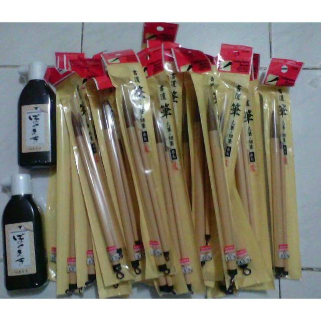 Jual Kuas Shodo full Tinta China | Shopee Indonesia