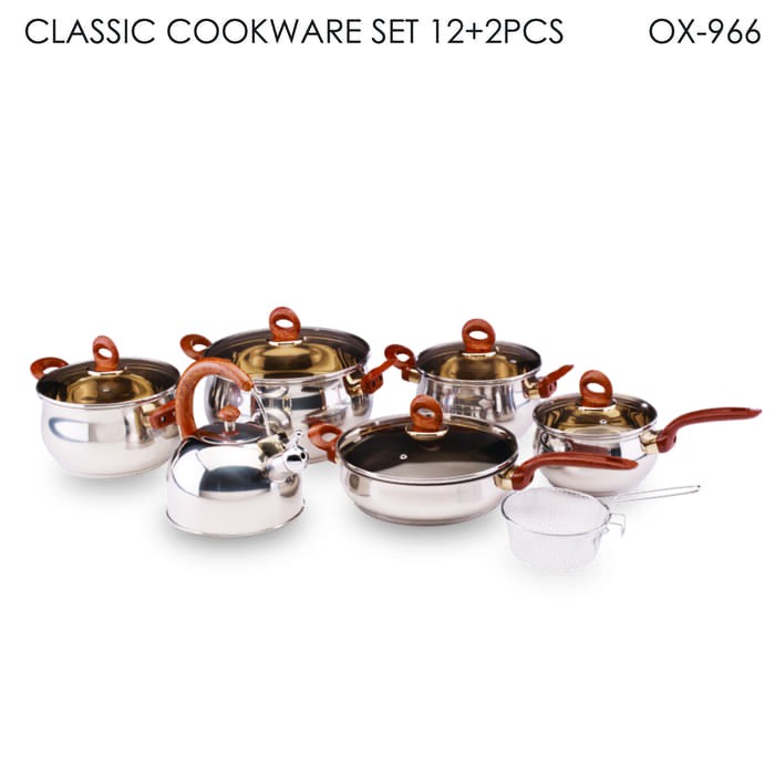 Jual OXONE Panci Classic Cookware Set OX-966 | Shopee Indonesia