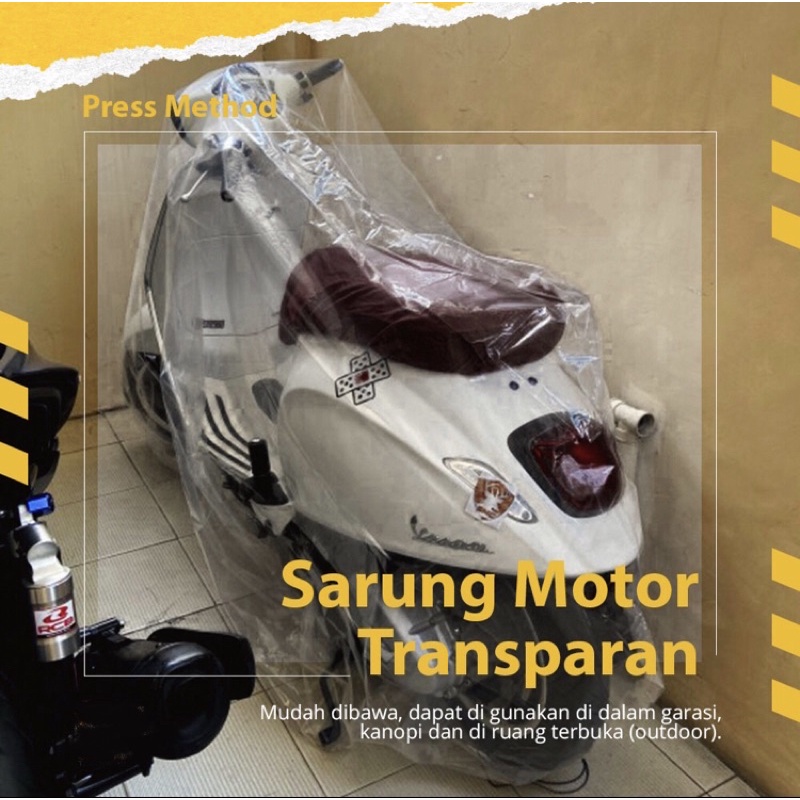 Jual Sarung Motor Matic Transparan | Shopee Indonesia
