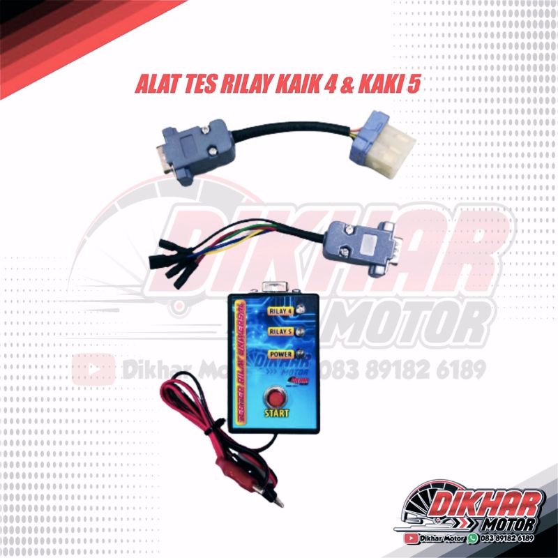 Jual TES RELAY UNIVERSAL KAKI 4 DAN 5 KECIL ATAUPUN BESAR | Shopee ...