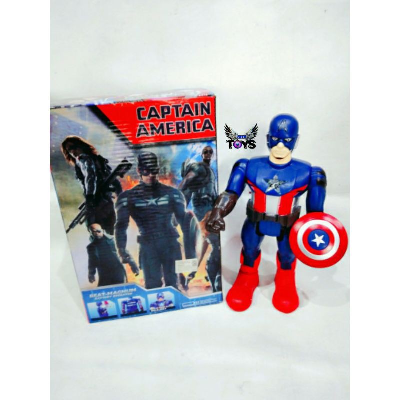 Jual MAINAN ROBOT CAPTAIN AMERIKA/ ROBOT AVENGERS. | Shopee Indonesia