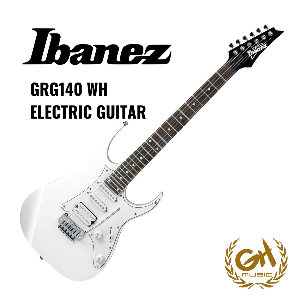 Jual IBANEZ GRG140 WH ELEKTRIK GITAR ORIGINAL | Shopee Indonesia