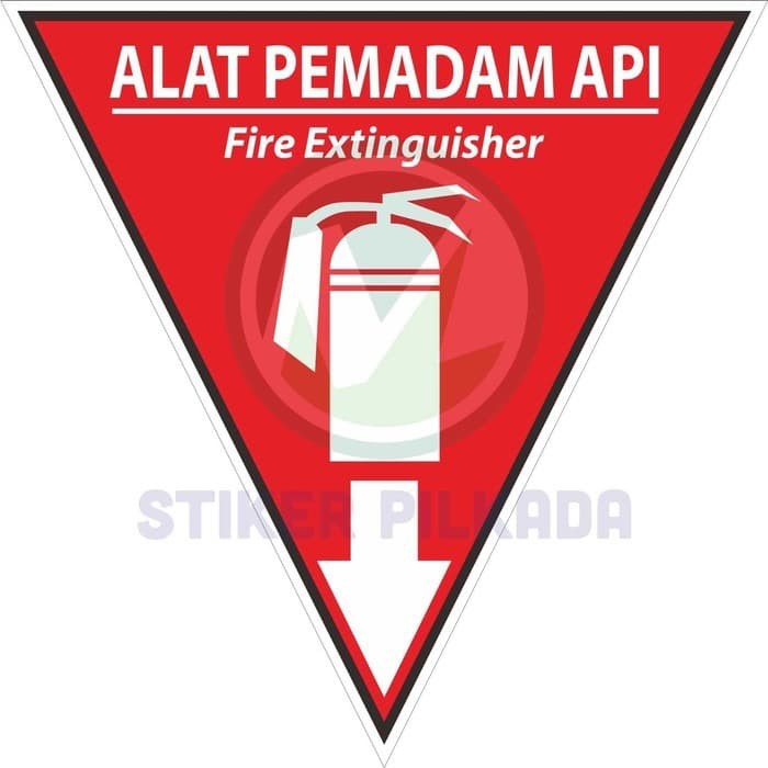 Jual STIKER VINYL APAR FIRE EXTINGUISHER 15X15CM | Shopee Indonesia