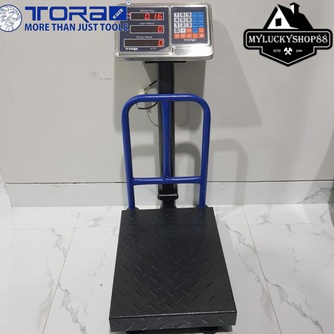 Jual Tora Timbangan Duduk Digital 150 Kg Platform Bench Scale 150KG DS21150 | Shopee Indonesia