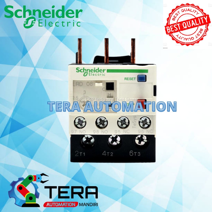 Jual LRD08 LR D08 LRD 08 LRD08C Differential thermal overload relay ...