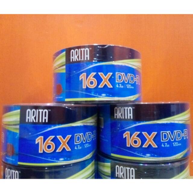 Jual DVD-R Arita 4.7 GB DVDR DVD Kosong DVD Arita | Shopee Indonesia